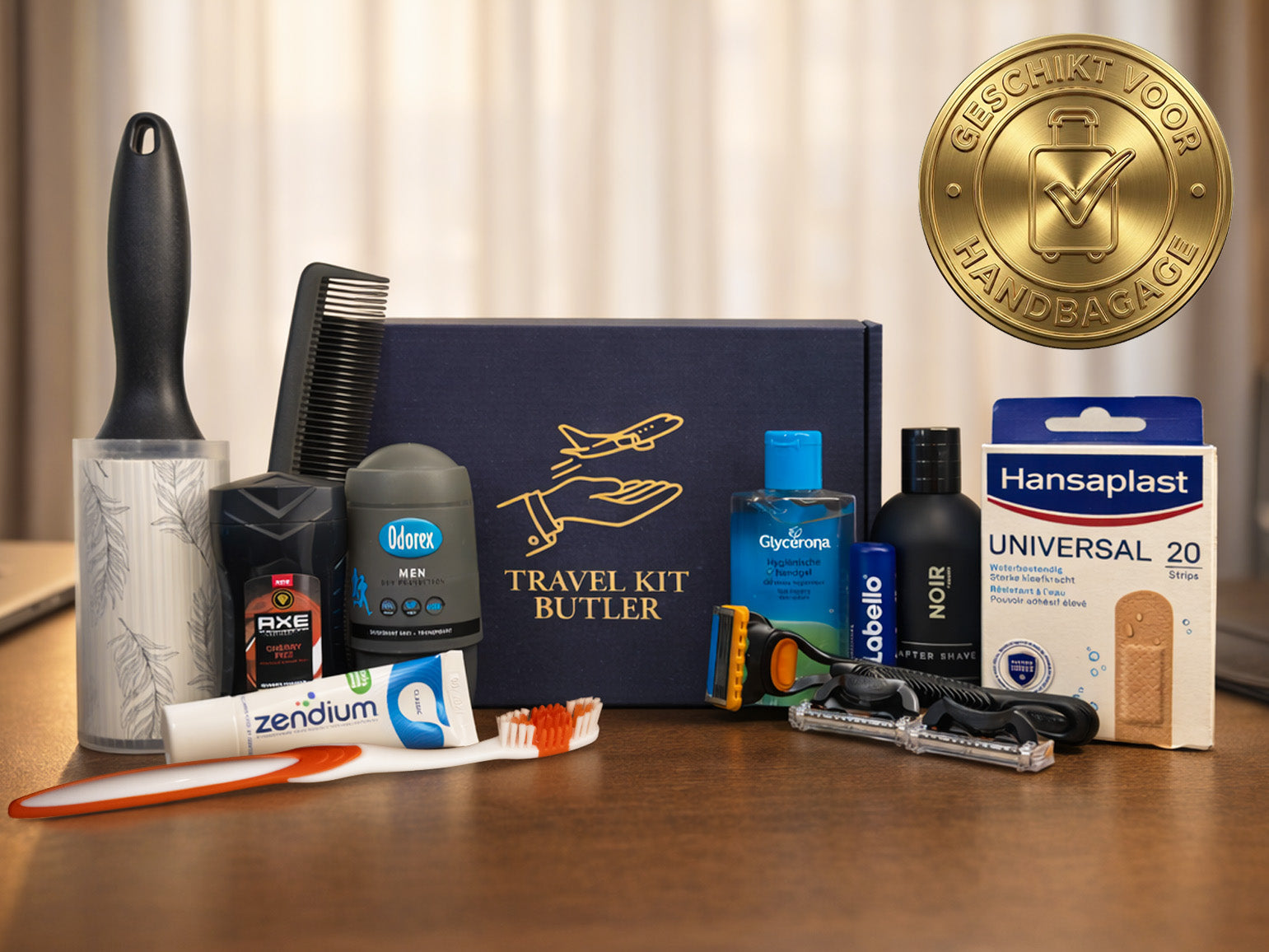 GENTLEMAN ESSENTIALS KIT – Travel Kit Butler
